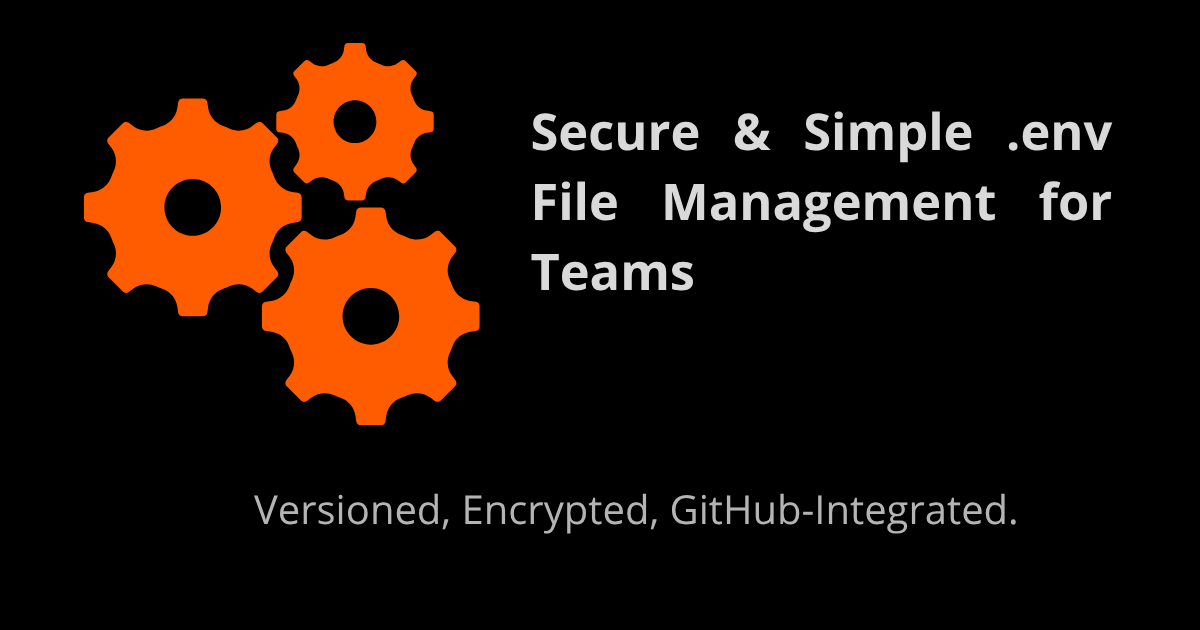 EnvNest — Secure GitHub-powered .env Manager